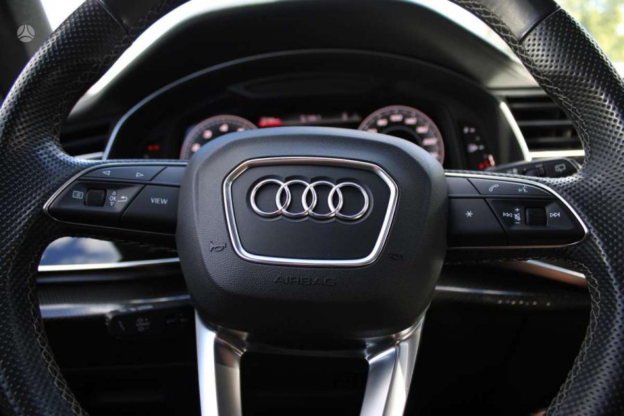White Audi SQ8 2021 in Vilnius, with an engine capacity of 4.00 L and mileage of 112 thousand km for 52800 €, photo 17 on AUTOMOTO.COM.LV