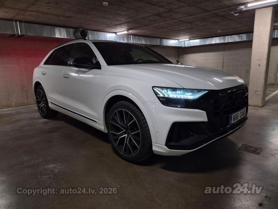 Balts Audi SQ8 2022 Tallina, ar dzinēja tilpumu 4.00 L un nobraukumu 56 tūkst. km par 72000 €, foto 5 vietnē AUTOMOTO.COM.LV