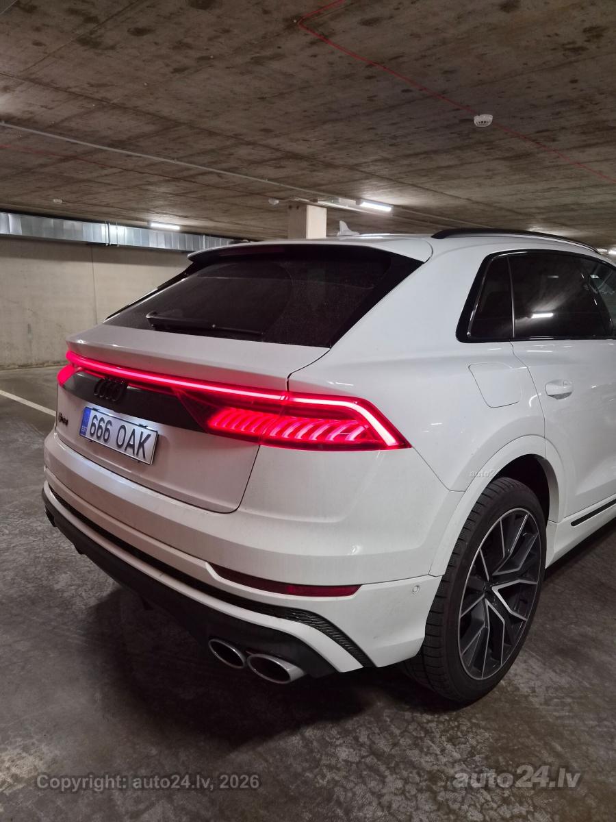 Balts Audi SQ8 2022 Tallina, ar dzinēja tilpumu 4.00 L un nobraukumu 56 tūkst. km par 72000 €, foto 7 vietnē AUTOMOTO.COM.LV