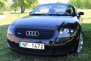 Melns Audi TT 2001 Liepāja, ar dzinēja tilpumu 1.80 L un nobraukumu 278 tūkst. km par 6300 €, foto 3 vietnē AUTOMOTO.COM.LV