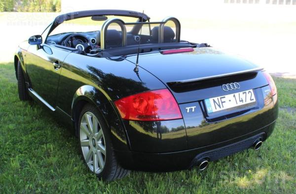 Melns Audi TT 2001 Liepāja, ar dzinēja tilpumu 1.80 L un nobraukumu 278 tūkst. km par 6300 €, foto 5 vietnē AUTOMOTO.COM.LV