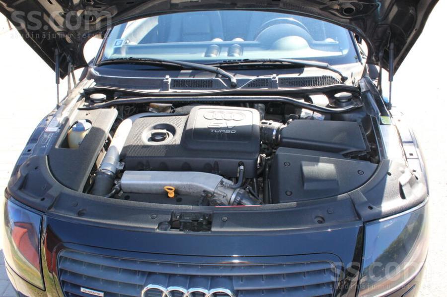 Melns Audi TT 2001 Liepāja, ar dzinēja tilpumu 1.80 L un nobraukumu 278 tūkst. km par 6300 €, foto 12 vietnē AUTOMOTO.COM.LV