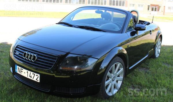Melns Audi TT 2001 Liepāja, ar dzinēja tilpumu 1.80 L un nobraukumu 278 tūkst. km par 6300 €, foto 3 vietnē AUTOMOTO.COM.LV