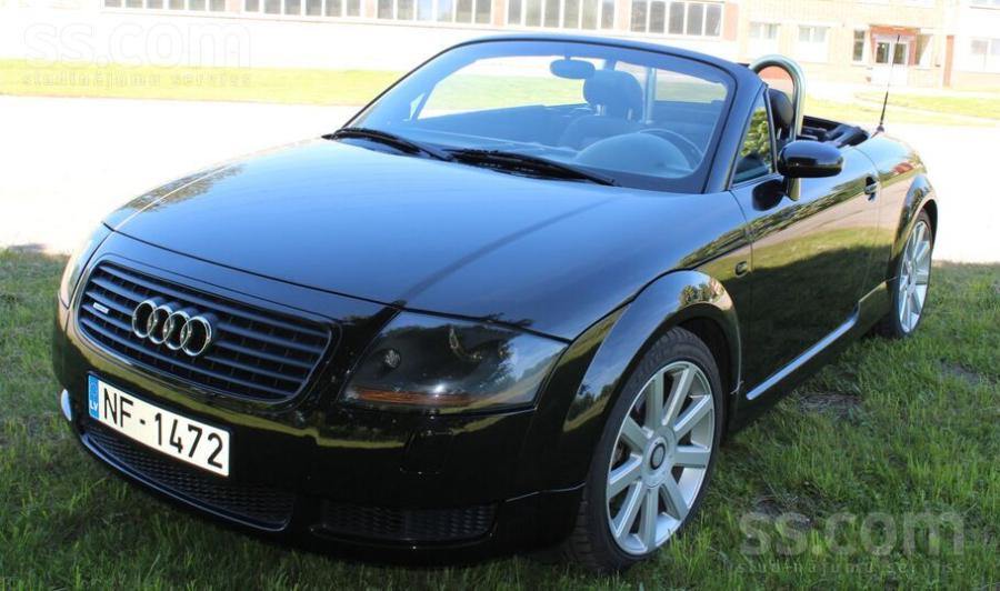 Melns Audi TT 2001 Liepāja, ar dzinēja tilpumu 1.80 L un nobraukumu 278 tūkst. km par 6300 €, foto 4 vietnē AUTOMOTO.COM.LV