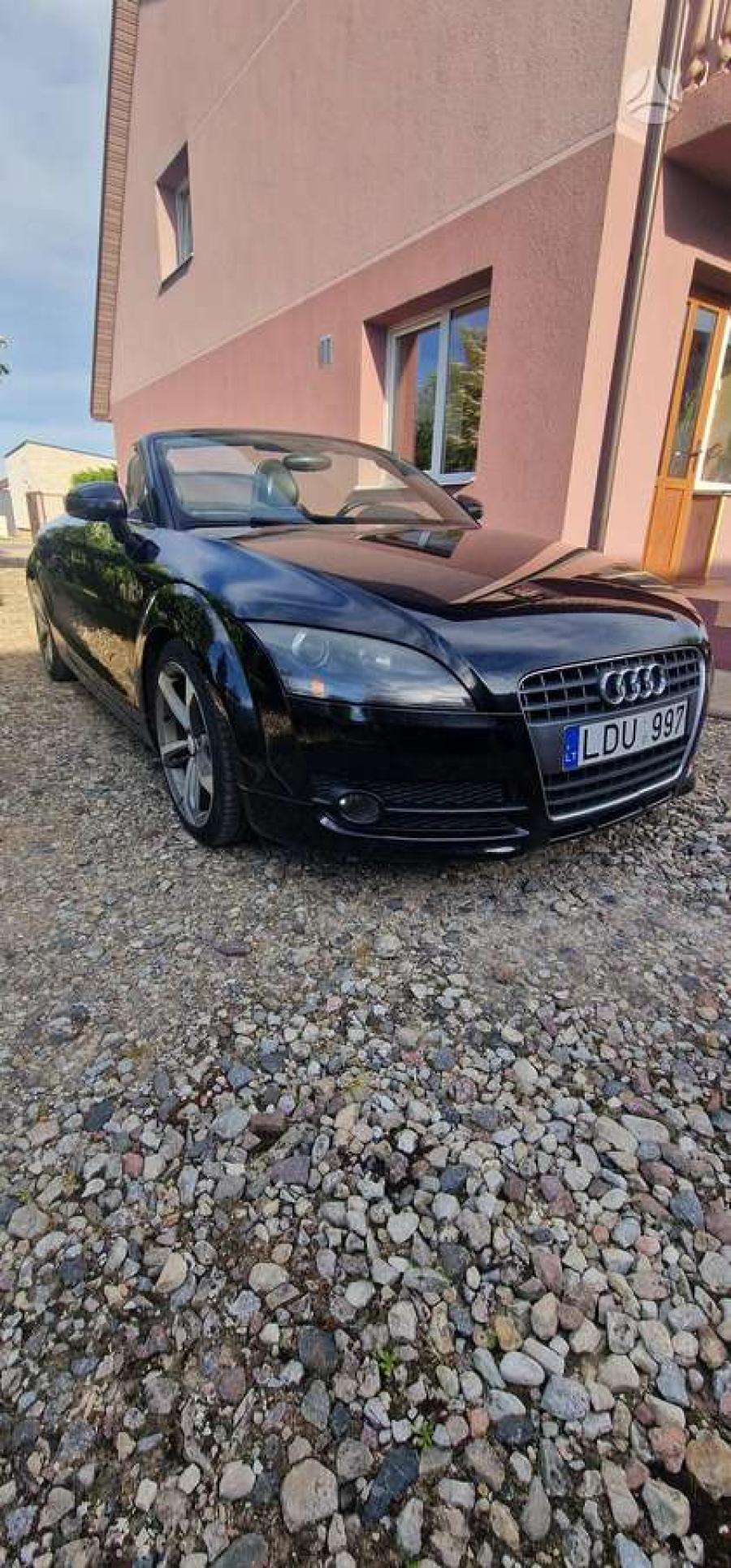 Black Audi TT 2007 in Vilnius, with an engine capacity of 1.98 L and mileage of 235 thousand km for 5900 €, photo 4 on AUTOMOTO.COM.LV