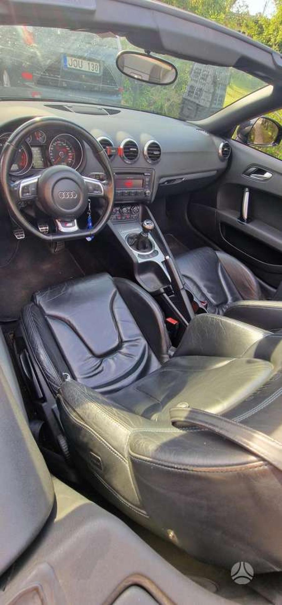 Black Audi TT 2007 in Vilnius, with an engine capacity of 1.98 L and mileage of 235 thousand km for 5900 €, photo 9 on AUTOMOTO.COM.LV
