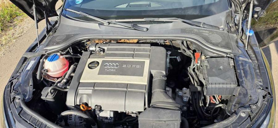 Black Audi TT 2008 in Vilnius, with an engine capacity of 1.98 L and mileage of 208 thousand km for 9900 €, photo 15 on AUTOMOTO.COM.LV