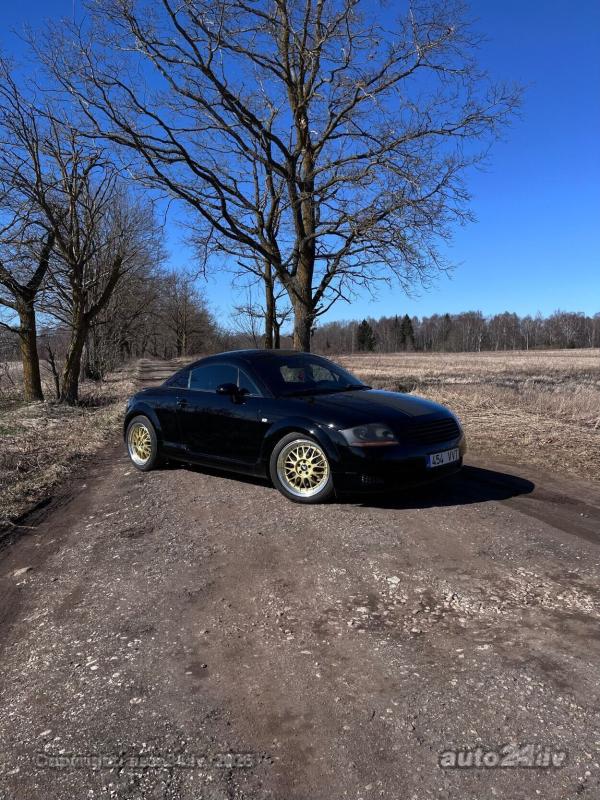 Black Audi TT 2000 in Tallinn, with an engine capacity of 1.80 L and mileage of 321 thousand km for 5000 €, photo 3 on AUTOMOTO.COM.LV
