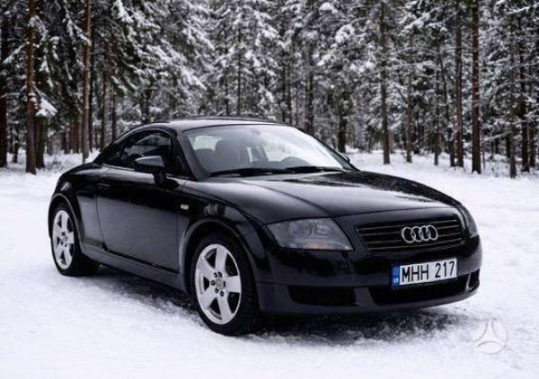 Melns Audi TT 2002 Klaipėda, ar dzinēja tilpumu 1.78 L un nobraukumu 195 tūkst. km par 3500 €, foto 3 vietnē AUTOMOTO.COM.LV
