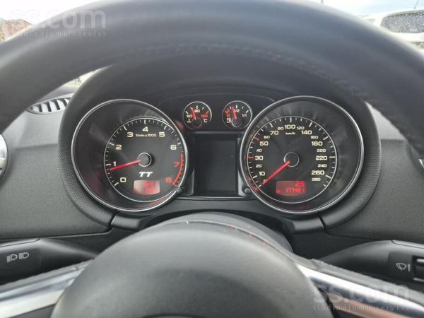 Melns Audi TT 2008 Liepāja, ar dzinēja tilpumu 2.00 L un nobraukumu 177 tūkst. km par 6700 €, foto 11 vietnē AUTOMOTO.COM.LV