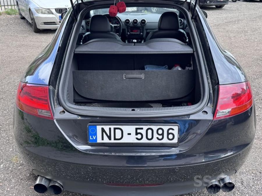 Melns Audi TT 2008 Rīga, ar dzinēja tilpumu 2.00 L un nobraukumu 329 tūkst. km par 8490 €, foto 8 vietnē AUTOMOTO.COM.LV