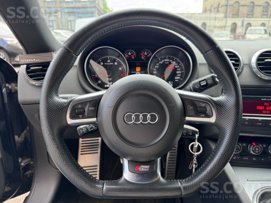 Melns Audi TT 2008 Rīga, ar dzinēja tilpumu 2.00 L un nobraukumu 329 tūkst. km par 8490 €, foto 14 vietnē AUTOMOTO.COM.LV