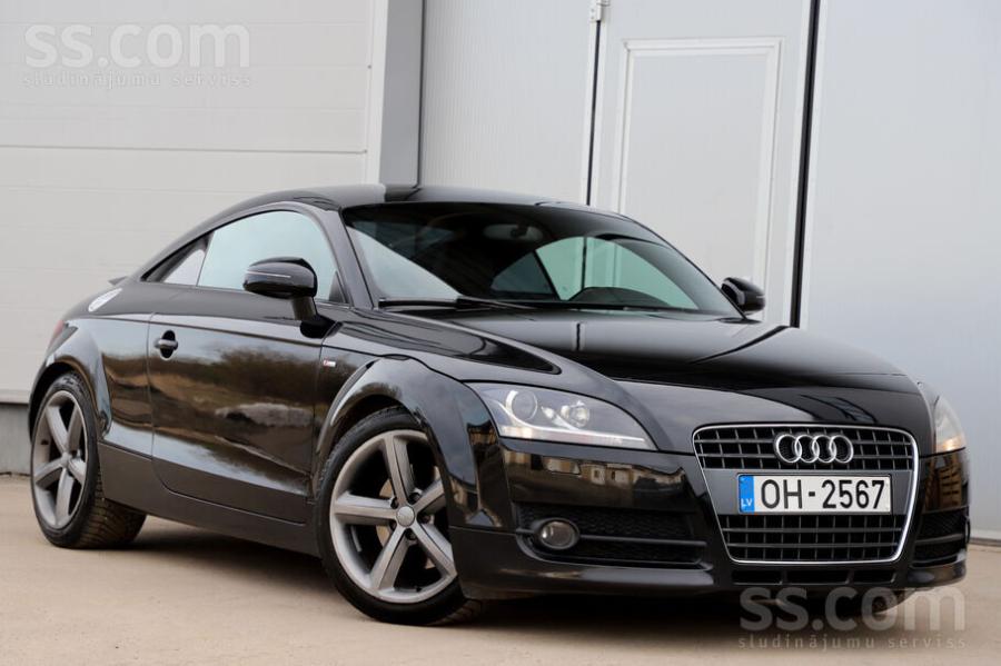 Melns Audi TT 2009 Tukums, ar dzinēja tilpumu 2.00 L un nobraukumu 301 tūkst. km par 7950 €, foto 1 vietnē AUTOMOTO.COM.LV