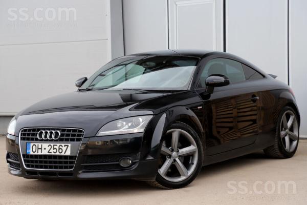 Black Audi TT 2009 in Tukums, with an engine capacity of 2.00 L and mileage of 301 thousand km for 7950 €, photo 2 on AUTOMOTO.COM.LV