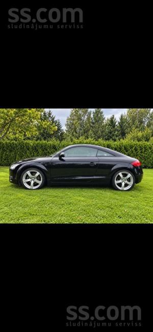 Melns Audi TT 2009 Rīga, ar dzinēja tilpumu 2.00 L un nobraukumu 309 tūkst. km par 7600 €, foto  vietnē AUTOMOTO.COM.LV