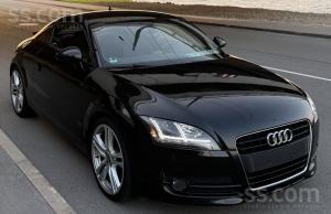 Melns Audi TT 2010 Rīga, ar dzinēja tilpumu 1.80 L un nobraukumu 151 tūkst. km par 8500 €, foto  vietnē AUTOMOTO.COM.LV