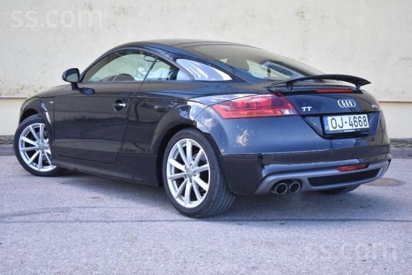 Black Audi TT 2012 in Talsi, with an engine capacity of 1.80 L and mileage of 166 thousand km for 8700 €, photo 2 on AUTOMOTO.COM.LV