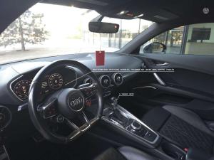 Black Audi TT 2016 in Vilnius, with an engine capacity of 2.00 L and mileage of 129 thousand km for 21900 €, photo 15 on AUTOMOTO.COM.LV