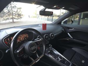 Black Audi TT 2016 in Vilnius, with an engine capacity of 2.00 L and mileage of 129 thousand km for 21900 €, photo 16 on AUTOMOTO.COM.LV