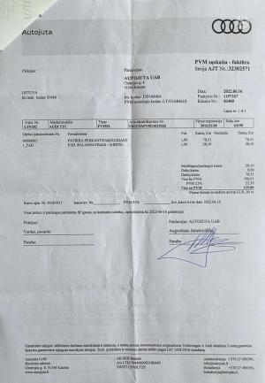 Black Audi TT 2016 in Vilnius, with an engine capacity of 2.00 L and mileage of 129 thousand km for 21900 €, photo 27 on AUTOMOTO.COM.LV