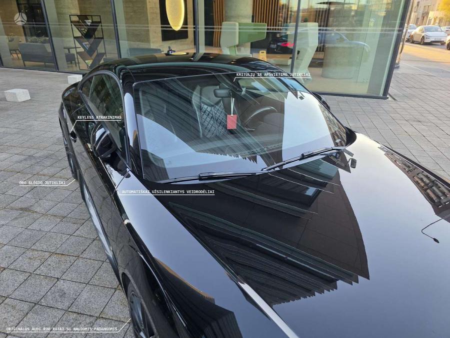 Black Audi TT 2016 in Vilnius, with an engine capacity of 2.00 L and mileage of 129 thousand km for 21900 €, photo 31 on AUTOMOTO.COM.LV