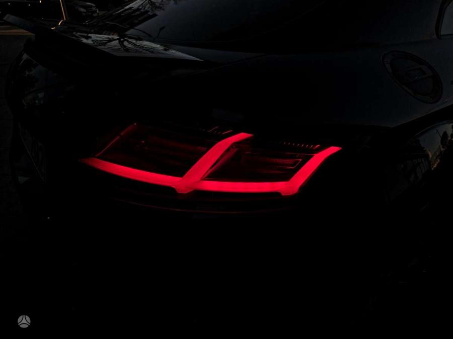 Black Audi TT 2016 in Vilnius, with an engine capacity of 2.00 L and mileage of 129 thousand km for 21900 €, photo 34 on AUTOMOTO.COM.LV