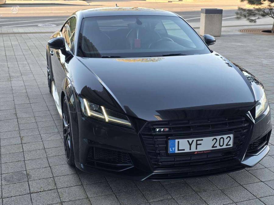 Black Audi TT 2016 in Vilnius, with an engine capacity of 2.00 L and mileage of 129 thousand km for 21900 €, photo 36 on AUTOMOTO.COM.LV