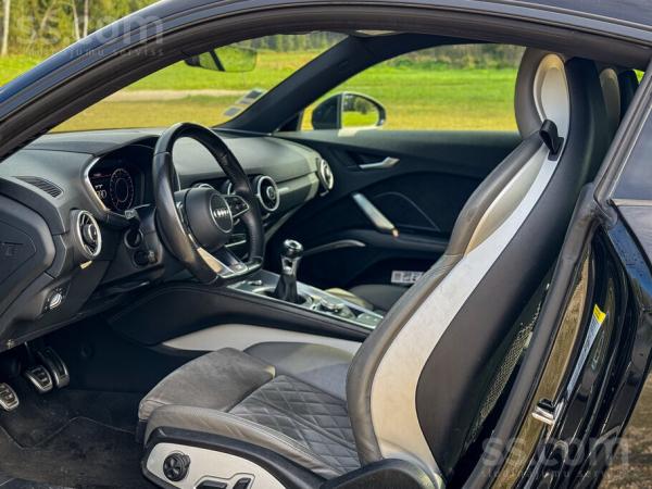 Melns Audi TT 2016 Cēsis, ar dzinēja tilpumu 2.00 L un nobraukumu 128 tūkst. km par 20669 €, foto 9 vietnē AUTOMOTO.COM.LV