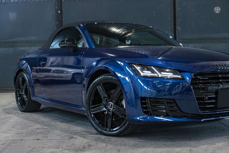 Zils Audi TT 2016 Klaipėda, ar dzinēja tilpumu 1.98 L un nobraukumu 76 tūkst. km par 24000 €, foto 5 vietnē AUTOMOTO.COM.LV