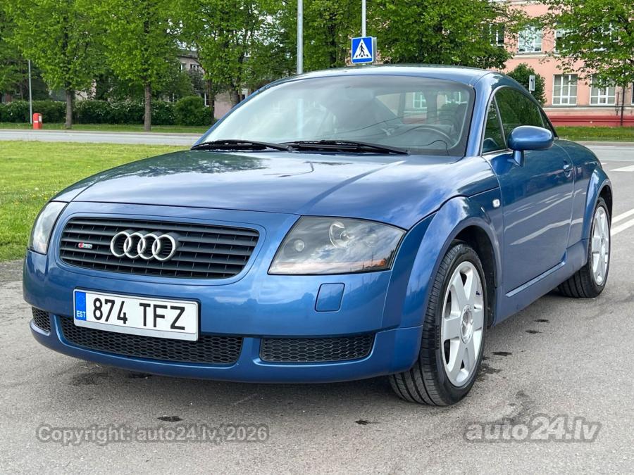 Blue Audi TT 1999 in Narva, with an engine capacity of 1.80 L and mileage of 320 thousand km for 2499 €, photo 3 on AUTOMOTO.COM.LV
