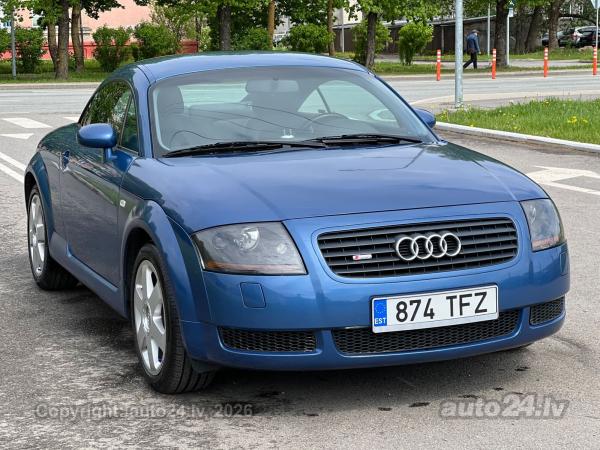 Blue Audi TT 1999 in Narva, with an engine capacity of 1.80 L and mileage of 320 thousand km for 2499 €, photo 3 on AUTOMOTO.COM.LV