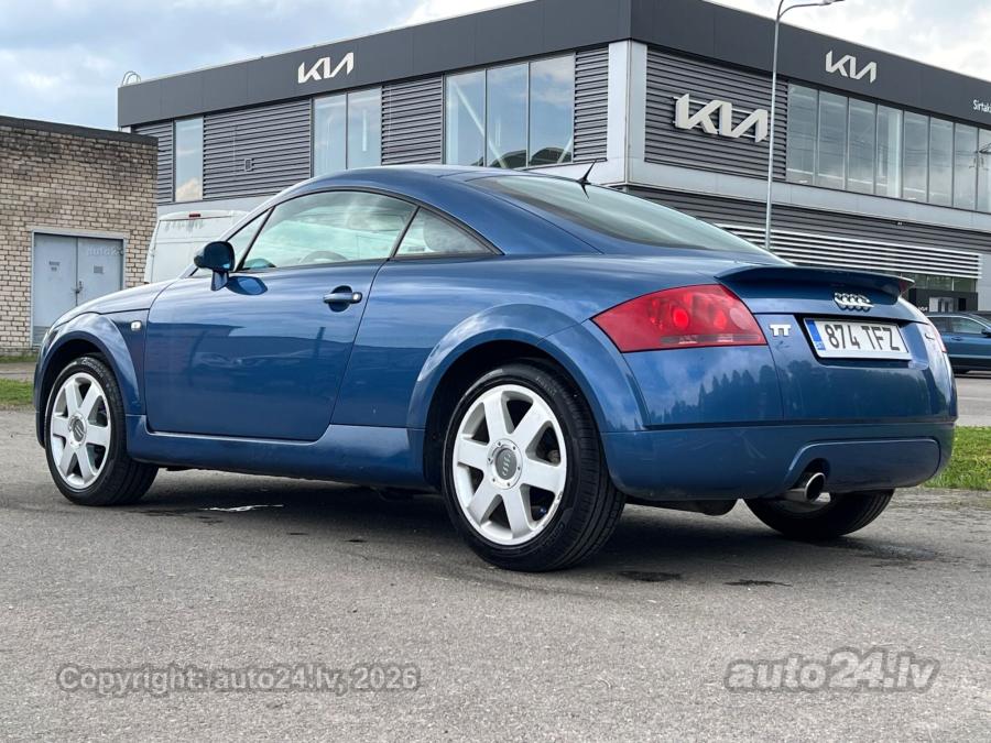 Blue Audi TT 1999 in Narva, with an engine capacity of 1.80 L and mileage of 320 thousand km for 2499 €, photo 14 on AUTOMOTO.COM.LV