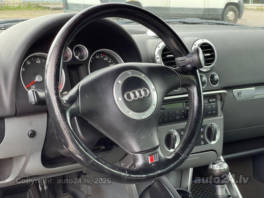 Blue Audi TT 1999 in Narva, with an engine capacity of 1.80 L and mileage of 320 thousand km for 2499 €, photo 18 on AUTOMOTO.COM.LV