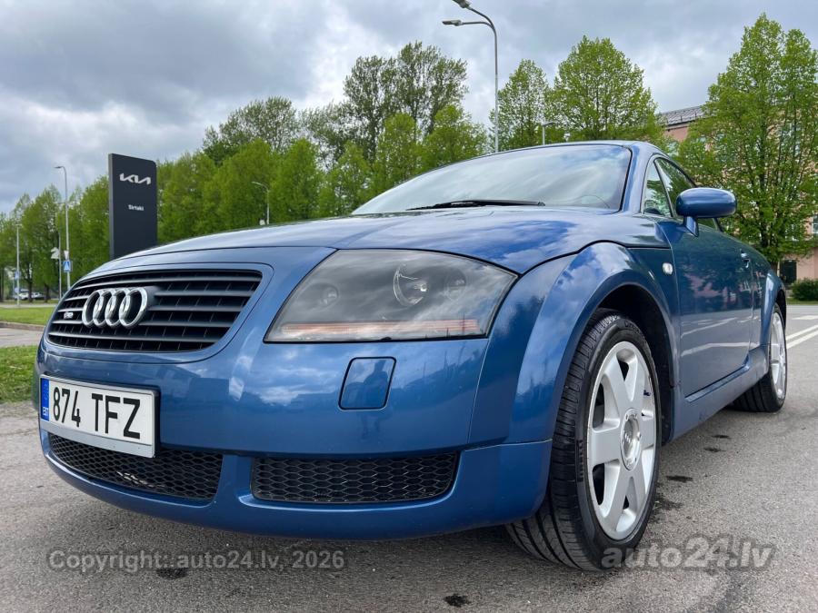 Blue Audi TT 1999 in Narva, with an engine capacity of 1.80 L and mileage of 320 thousand km for 2499 €, photo 25 on AUTOMOTO.COM.LV