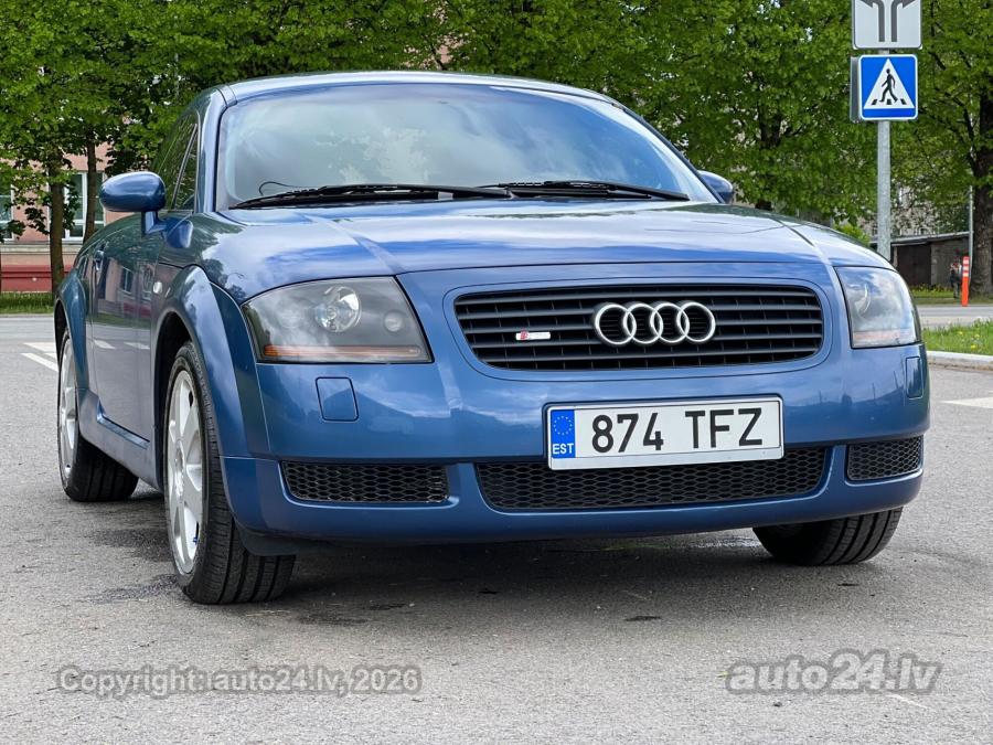 Blue Audi TT 1999 in Narva, with an engine capacity of 1.80 L and mileage of 320 thousand km for 2499 €, photo 30 on AUTOMOTO.COM.LV