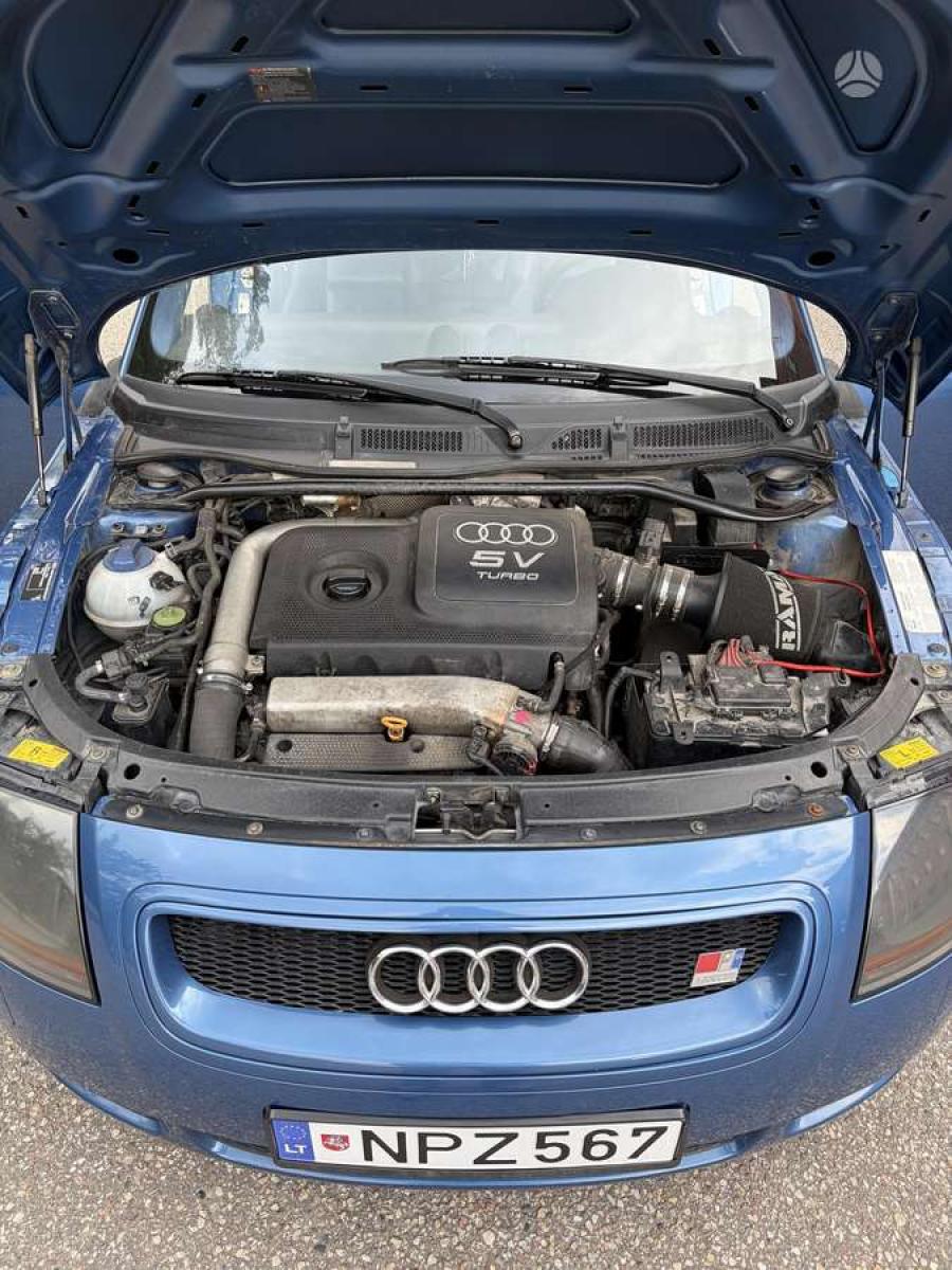 Zils Audi TT 1999 Alīta, ar dzinēja tilpumu 1.78 L un nobraukumu 245 tūkst. km par 6000 €, foto 16 vietnē AUTOMOTO.COM.LV