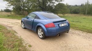 Blue Audi TT 1999 in Aizkraukle, with an engine capacity of 1.80 L and mileage of 458 thousand km for 1800 €, photo 5 on AUTOMOTO.COM.LV