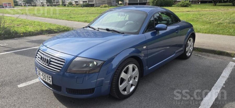 Blue Audi TT 2000 in Riga, with an engine capacity of 1.80 L and mileage of 229 thousand km for 4900 €, photo 1 on AUTOMOTO.COM.LV