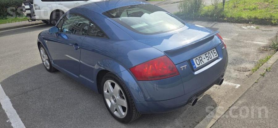 Blue Audi TT 2000 in Riga, with an engine capacity of 1.80 L and mileage of 229 thousand km for 4900 €, photo 4 on AUTOMOTO.COM.LV