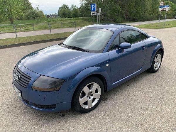 Blue Audi TT 2000 in Utena, with an engine capacity of 1.78 L and mileage of 255 thousand km for 3750 €, photo 1 on AUTOMOTO.COM.LV