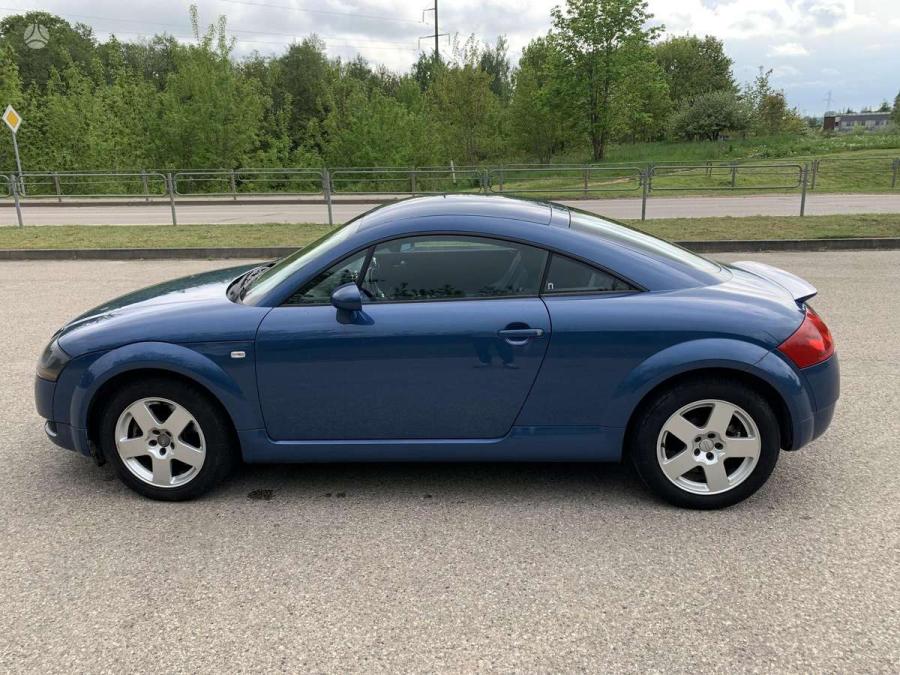 Blue Audi TT 2000 in Utena, with an engine capacity of 1.78 L and mileage of 255 thousand km for 3750 €, photo 3 on AUTOMOTO.COM.LV