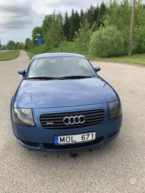 Blue Audi TT 2000 in Utena, with an engine capacity of 1.78 L and mileage of 255 thousand km for 3750 €, photo 4 on AUTOMOTO.COM.LV