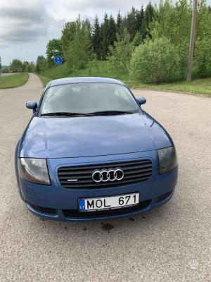 Blue Audi TT 2000 in Utena, with an engine capacity of 1.78 L and mileage of 255 thousand km for 3750 €, photo 4 on AUTOMOTO.COM.LV