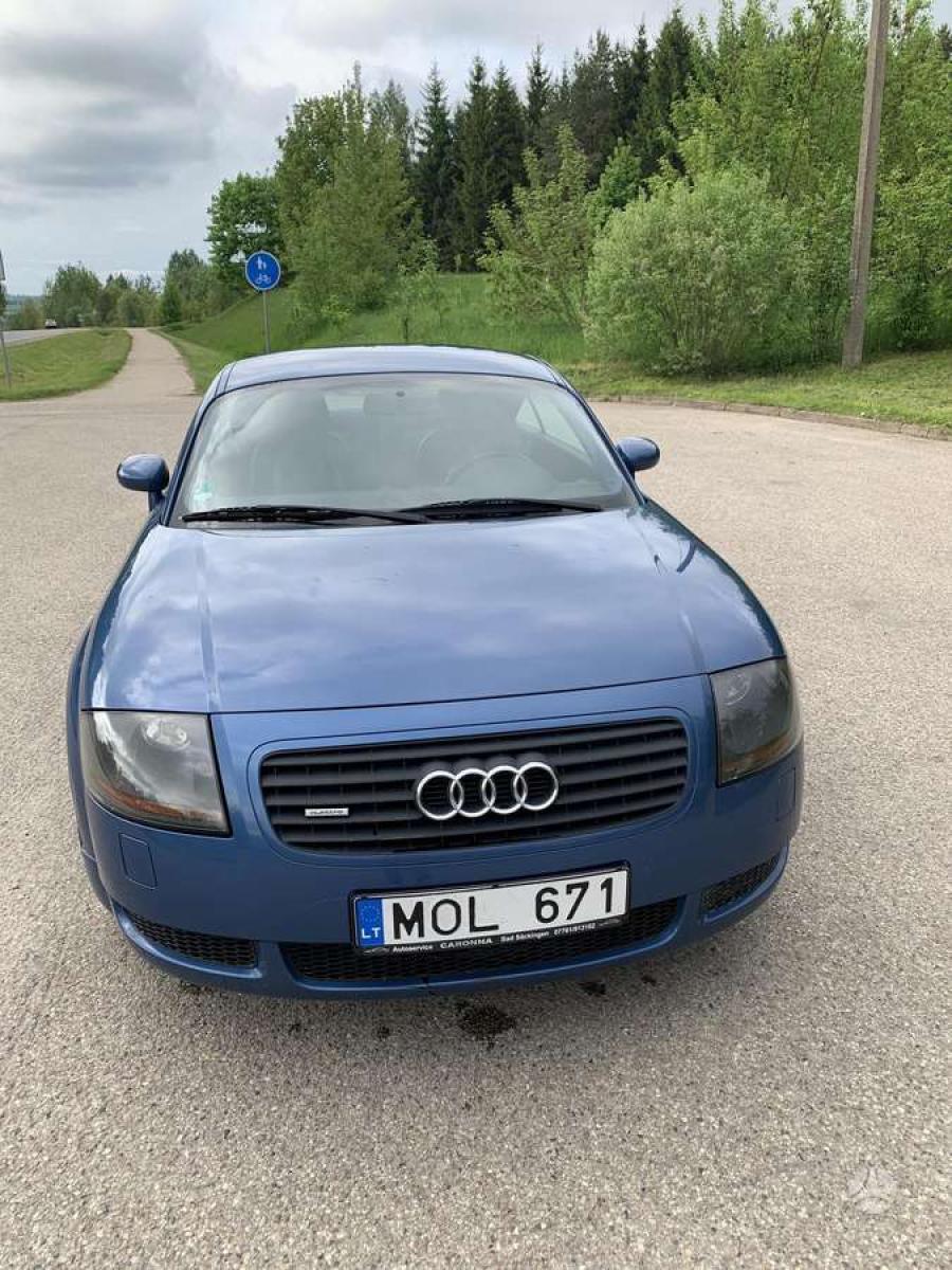 Blue Audi TT 2000 in Utena, with an engine capacity of 1.78 L and mileage of 255 thousand km for 3750 €, photo 4 on AUTOMOTO.COM.LV