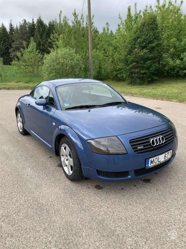 Blue Audi TT 2000 in Utena, with an engine capacity of 1.78 L and mileage of 255 thousand km for 3750 €, photo 7 on AUTOMOTO.COM.LV