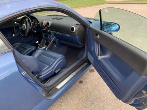 Blue Audi TT 2000 in Utena, with an engine capacity of 1.78 L and mileage of 255 thousand km for 3750 €, photo 9 on AUTOMOTO.COM.LV
