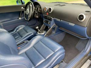 Blue Audi TT 2000 in Utena, with an engine capacity of 1.78 L and mileage of 255 thousand km for 3750 €, photo 10 on AUTOMOTO.COM.LV