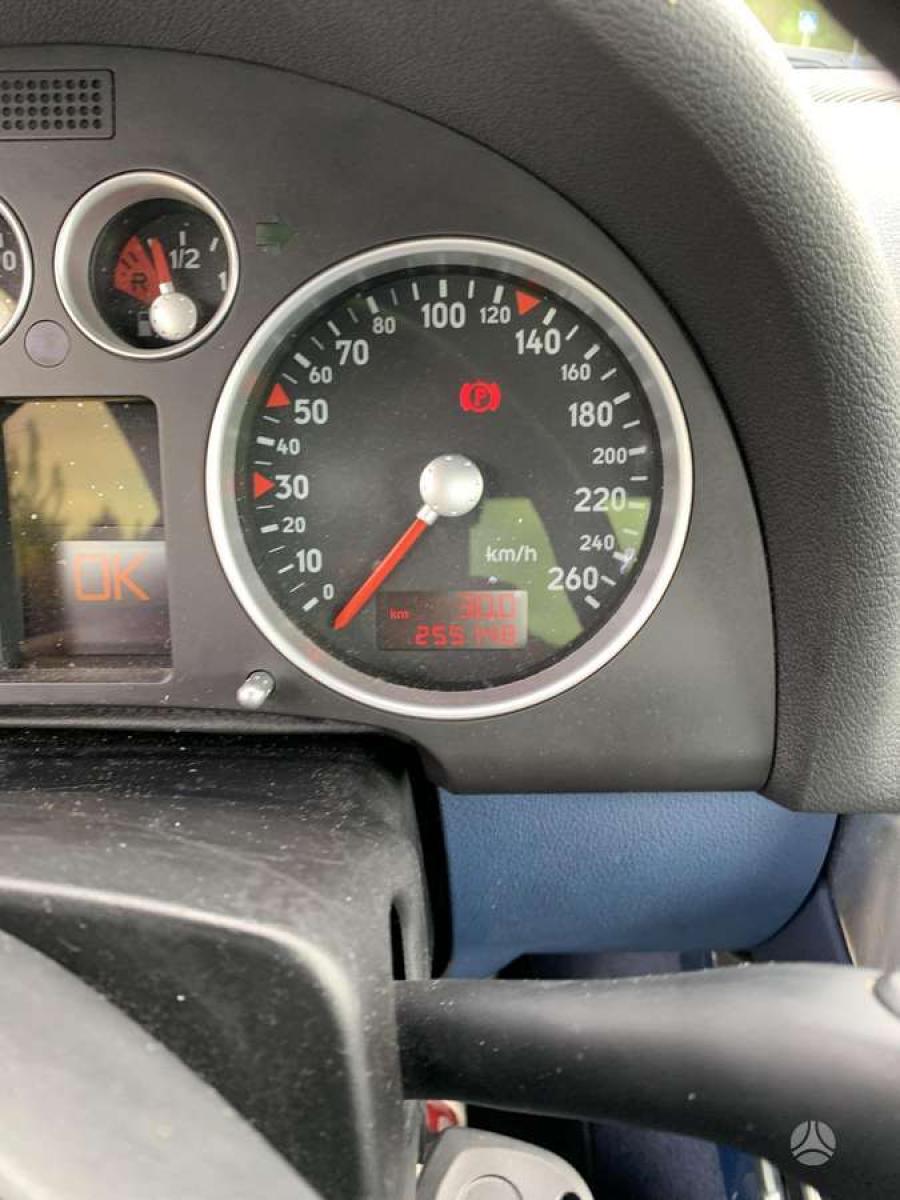 Blue Audi TT 2000 in Utena, with an engine capacity of 1.78 L and mileage of 255 thousand km for 3750 €, photo 12 on AUTOMOTO.COM.LV