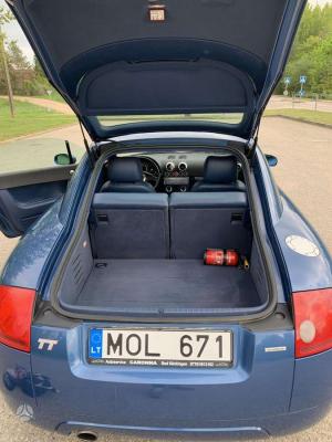 Blue Audi TT 2000 in Utena, with an engine capacity of 1.78 L and mileage of 255 thousand km for 3750 €, photo 13 on AUTOMOTO.COM.LV