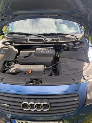 Blue Audi TT 2000 in Utena, with an engine capacity of 1.78 L and mileage of 255 thousand km for 3750 €, photo 16 on AUTOMOTO.COM.LV